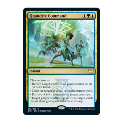 Commander Deck: Quantum Quandrix - StrixHaven - The Monkey Planet