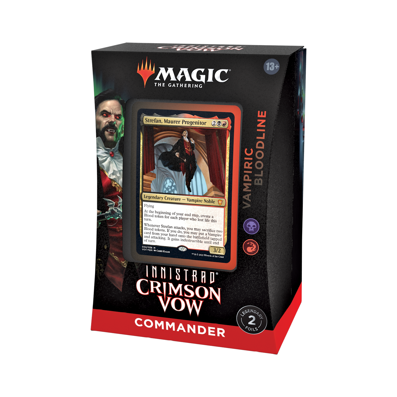 Innistrad Crimson Vow Commander Deck - Vampiric Bloodline (EN) - The ...