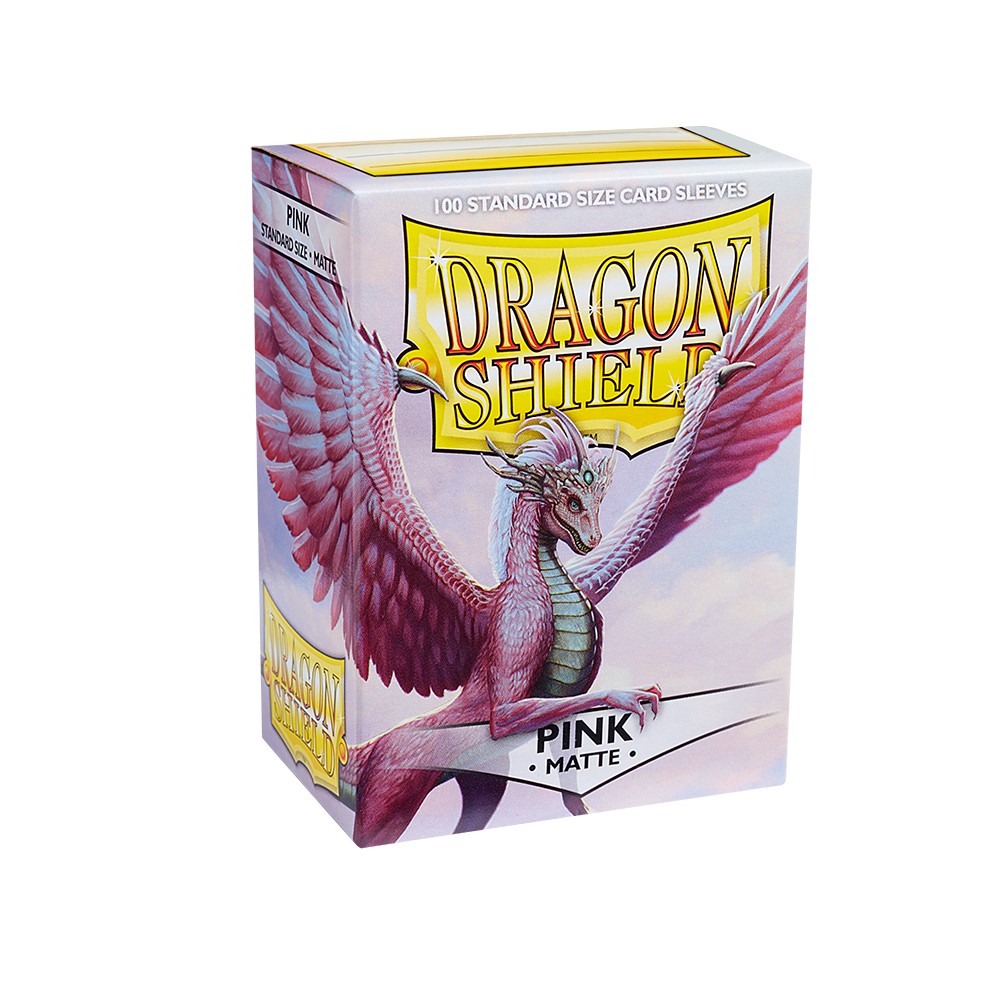 Dragon Shield Matte Pink (100 ct.) - The Monkey Planet