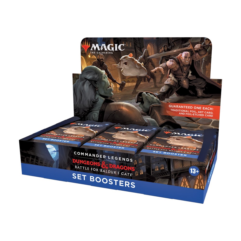 Commander Legends: Battle for Baldurs Gate Set Booster Display - The ...