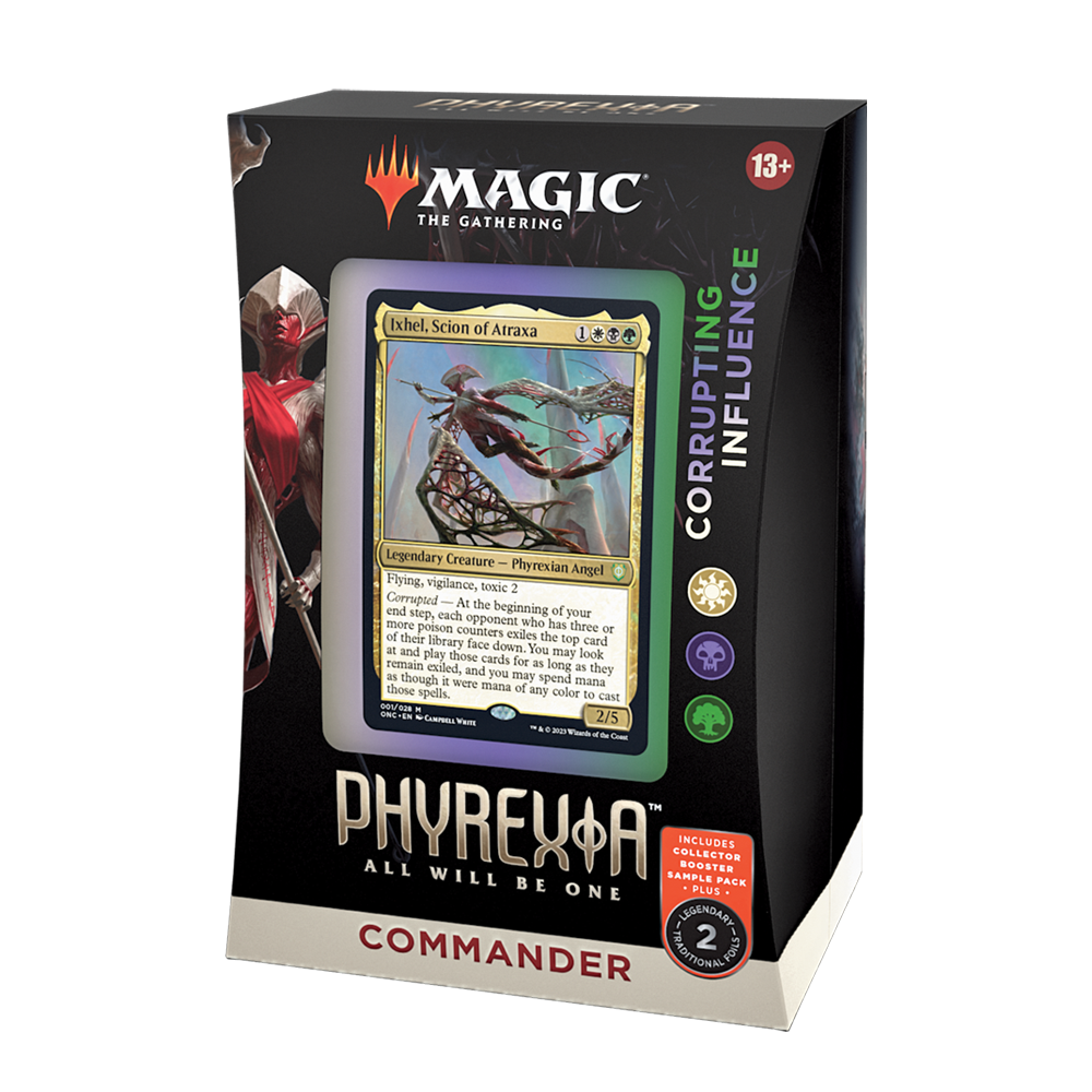 Phyrexia: All Will Be One Commander Deck: Corrupting Influence - The ...